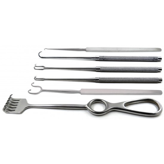 Skin Hook Surgical Set of 6