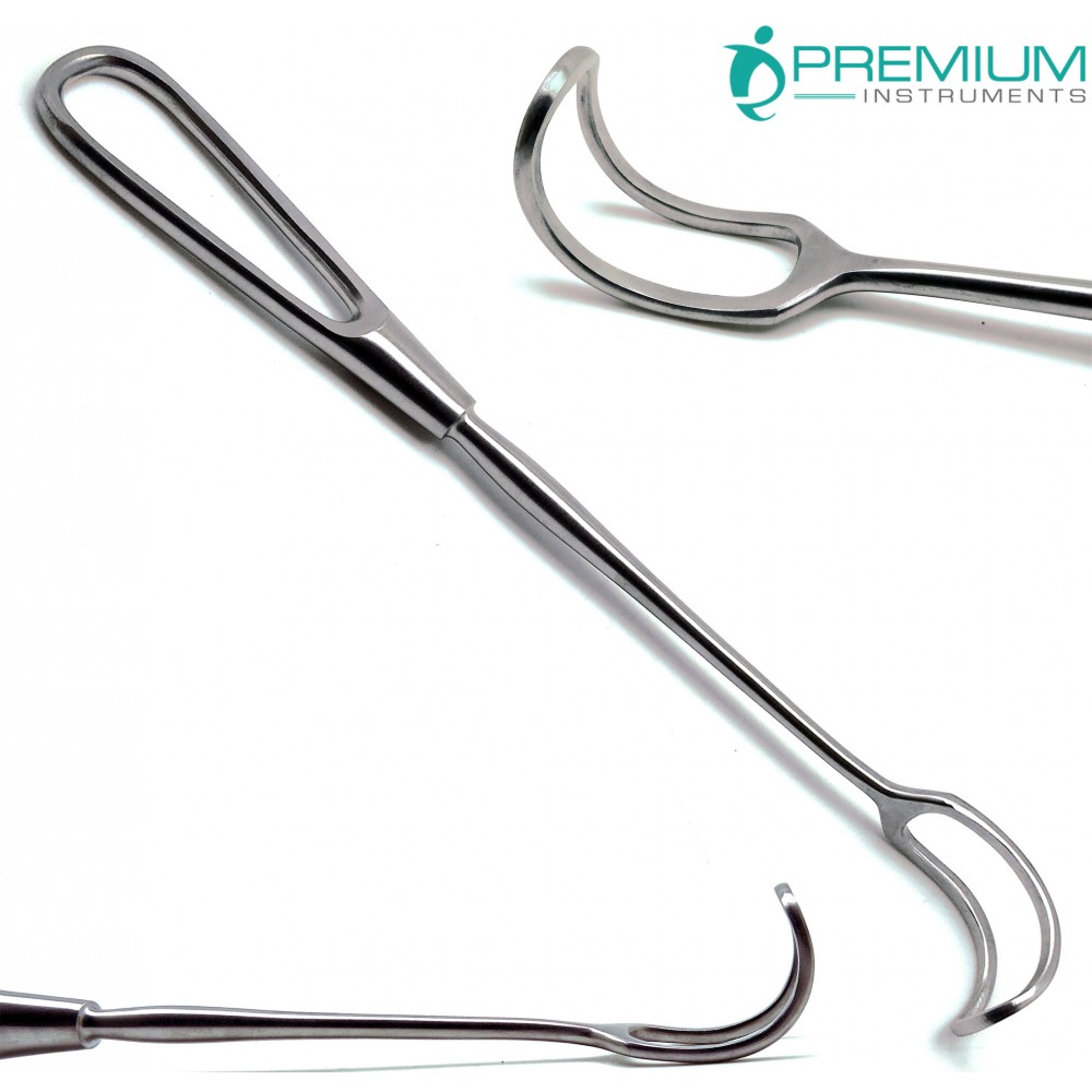 Green Thyroid Retractor 8.75"