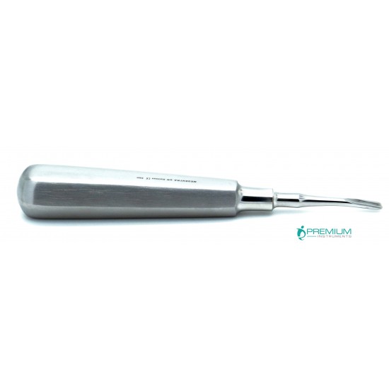Curved Luxating Elevator 3mm - Dental Instruments - Dental Forceps