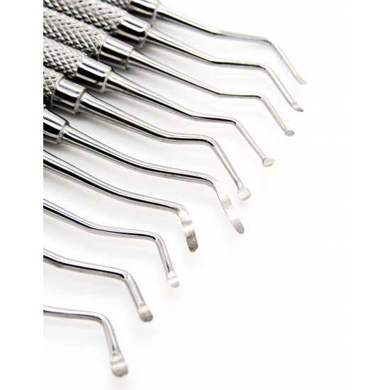 Dental Excavators Set of 10 - Dental Excavators - Dental Instruments